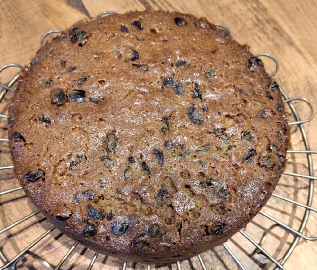 Christmas Cake – again – From Page to Plate